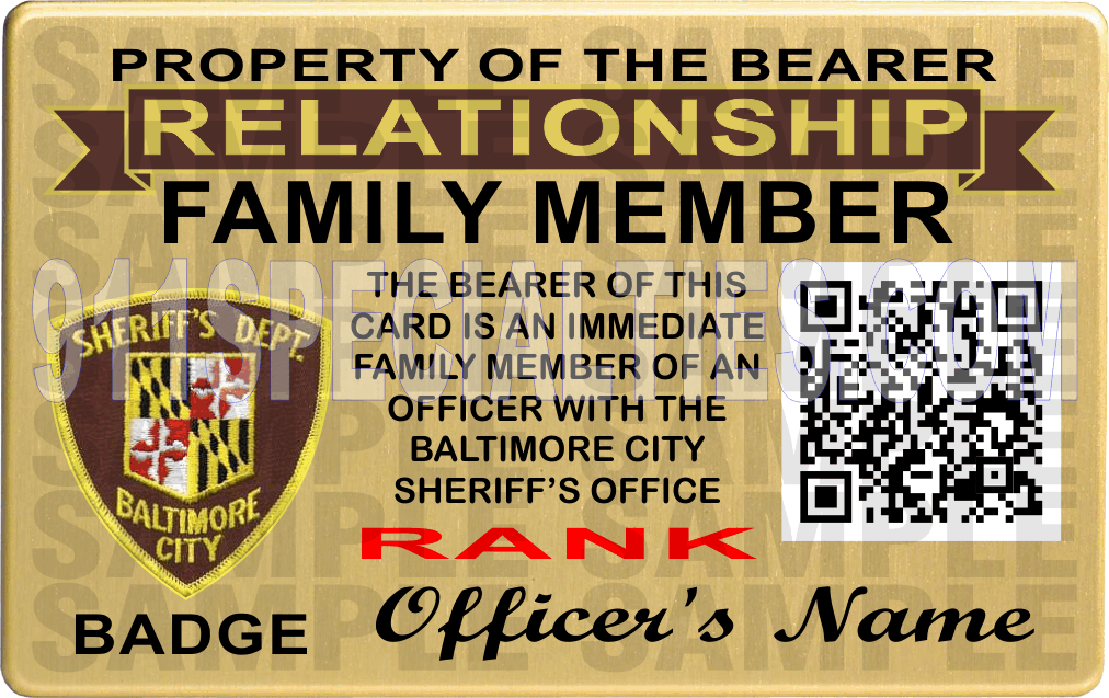 Police Gold Card | Cards