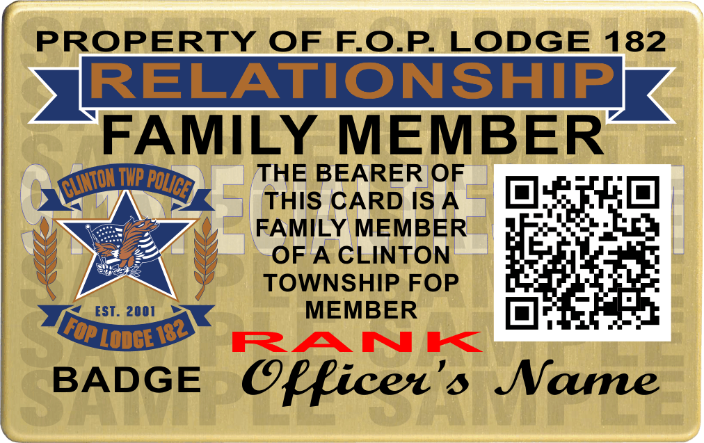 Police Gold Card | Cards