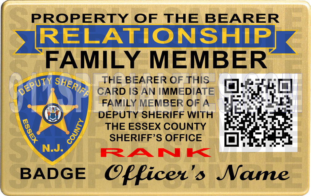 Police Gold Card | Cards