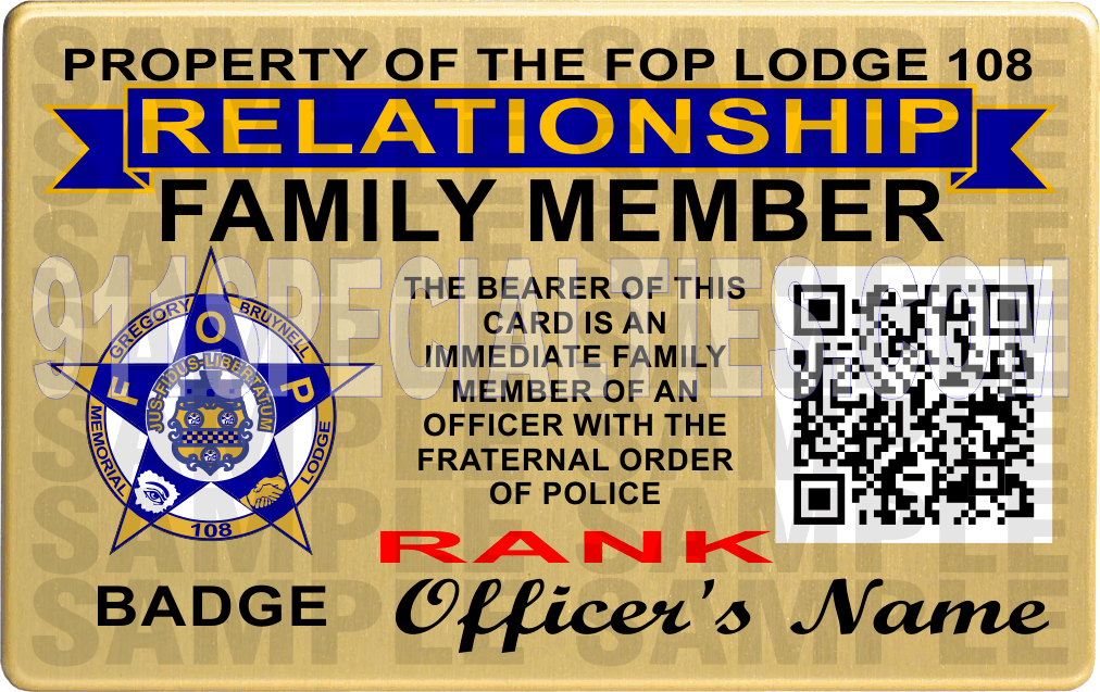 Police Gold Card | Cards