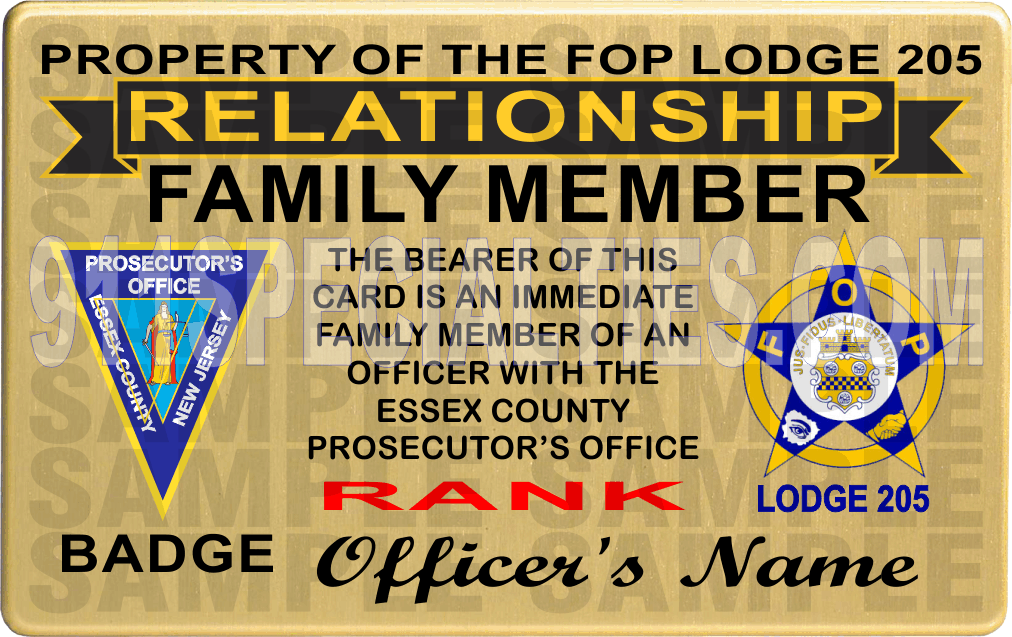 Police Gold Card | Cards