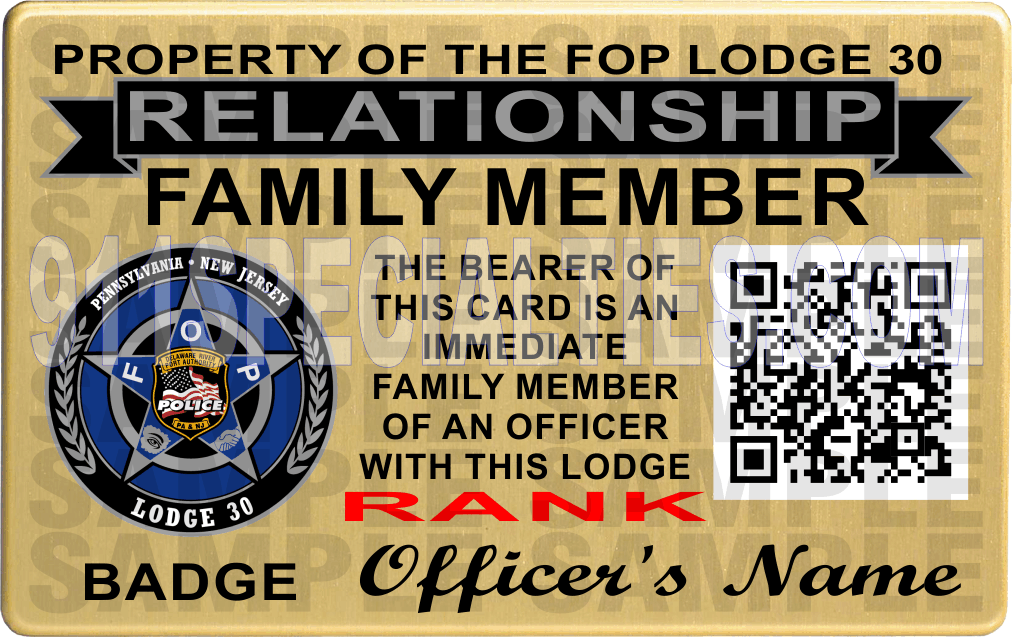 Police Gold Card | Cards