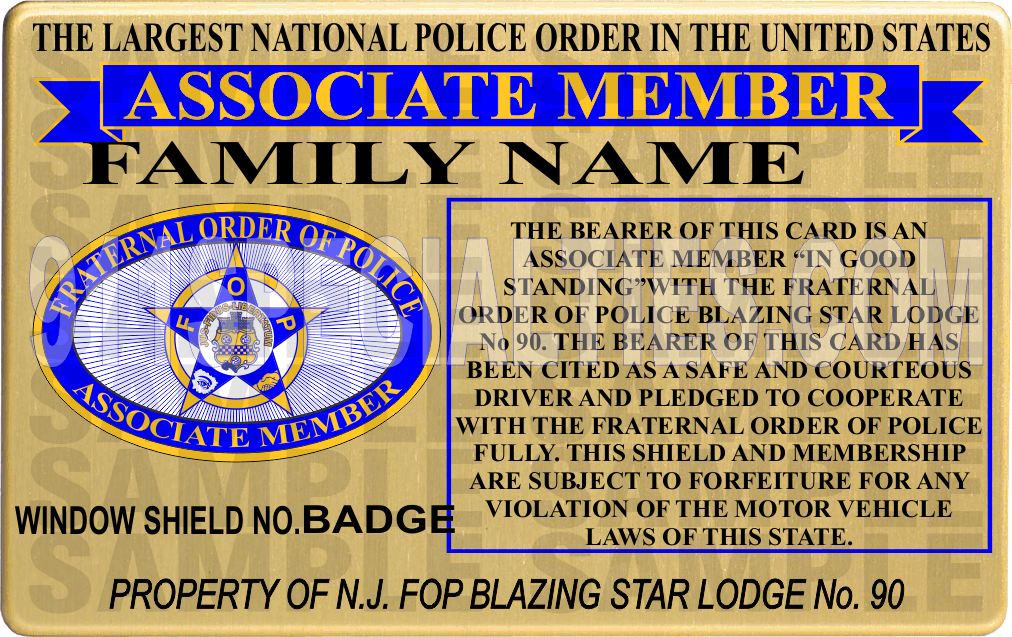 Police Gold Card | Cards