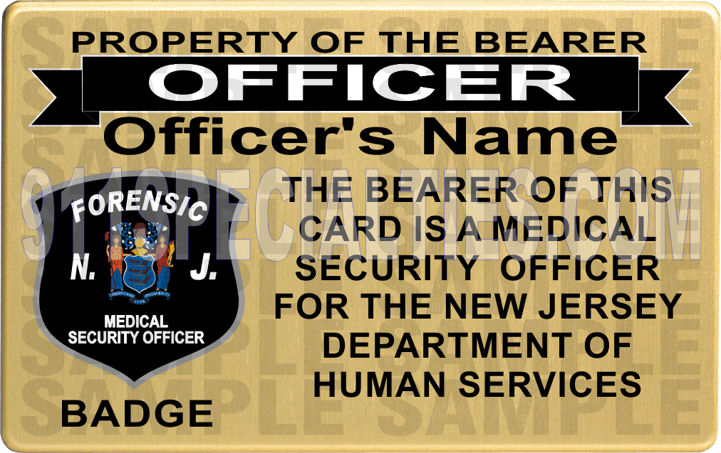 Police Gold Card | Cards