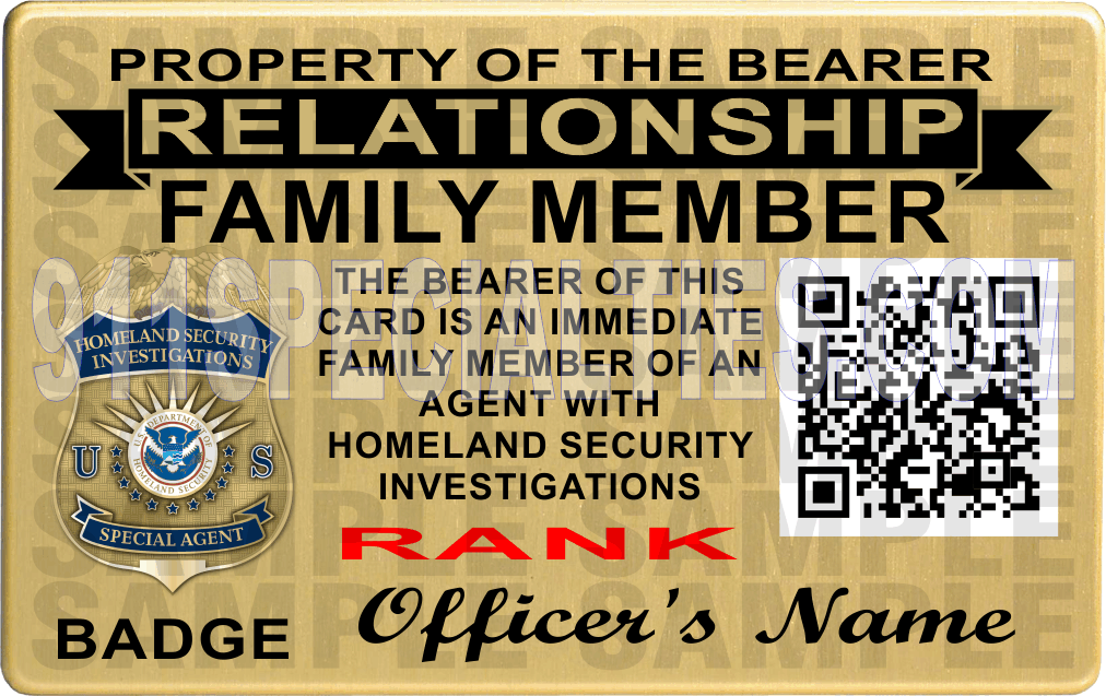 Police Gold Card | Cards