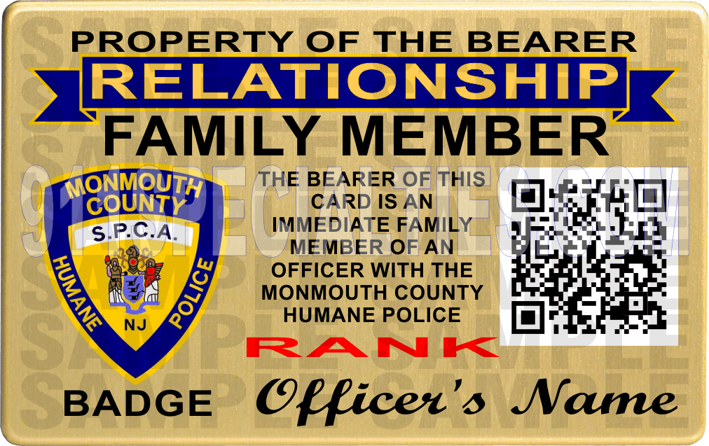 Police Gold Card | Cards