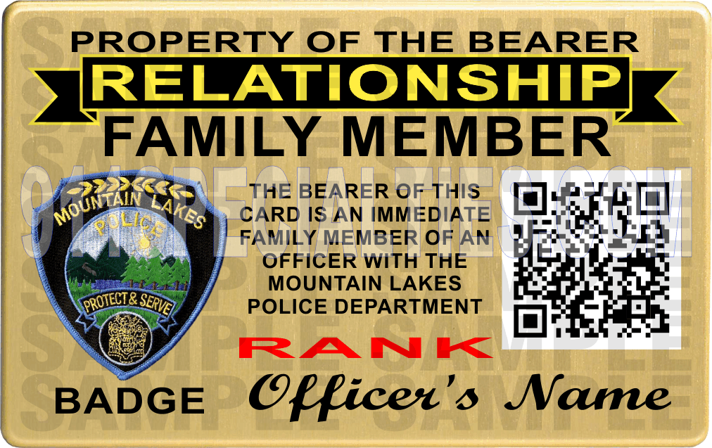 Police Gold Card | Cards