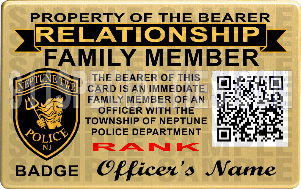 Police Gold Card | Cards