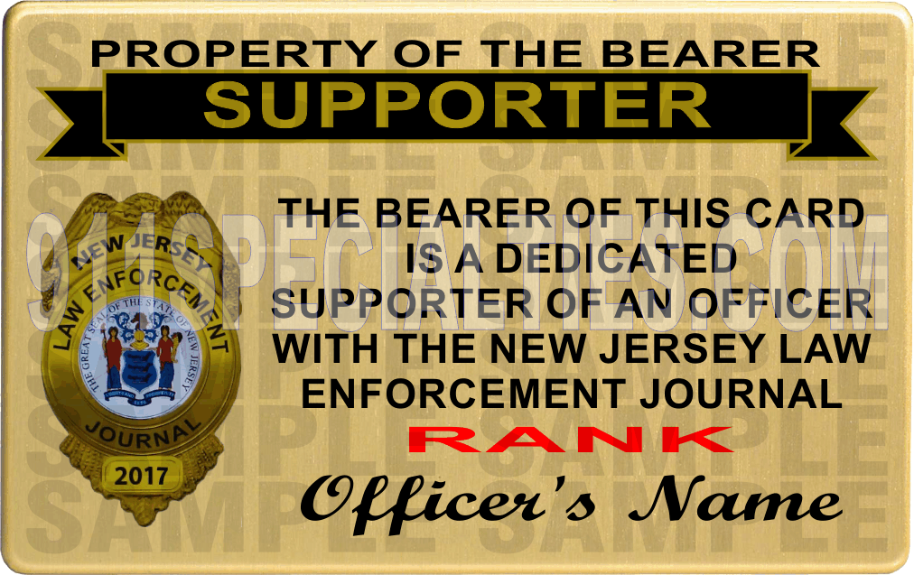 Police Gold Card | Cards