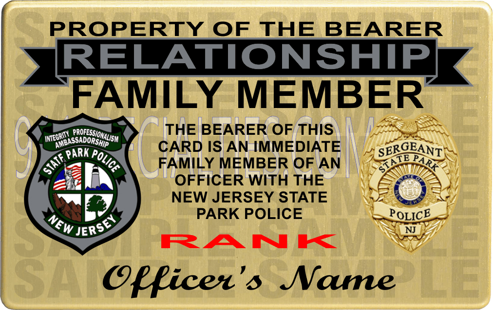 Police Gold Card | Cards