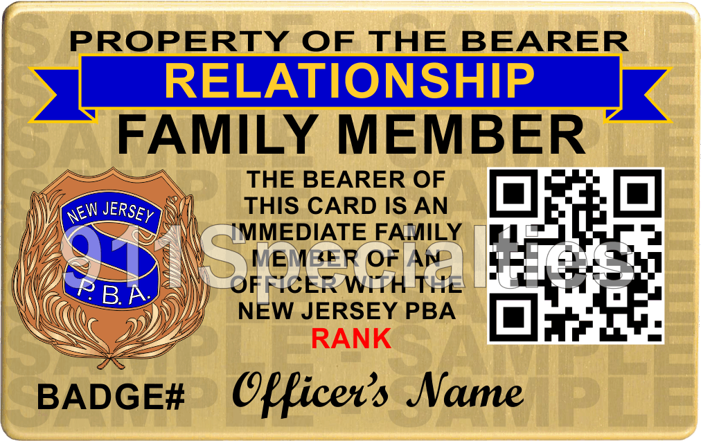 Police Gold Card | Cards