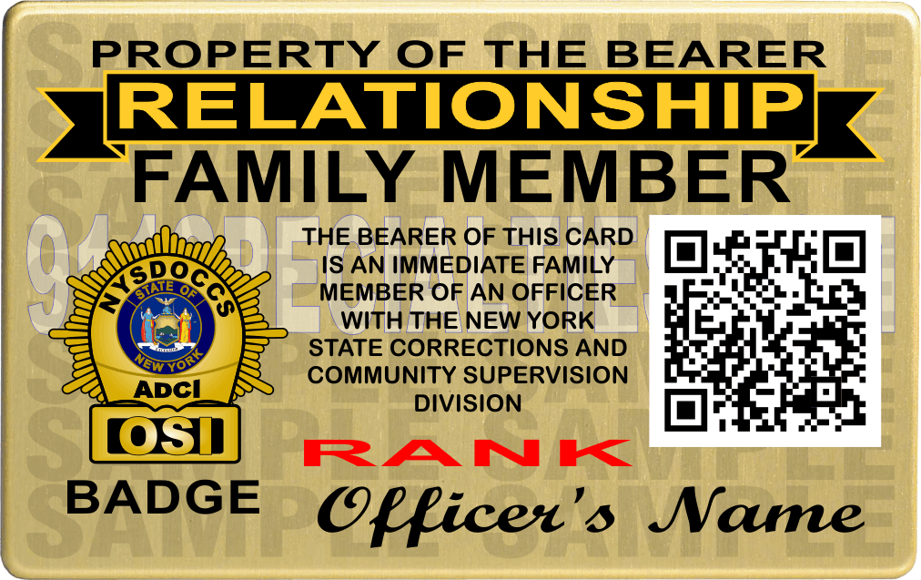 Police Gold Card | Cards