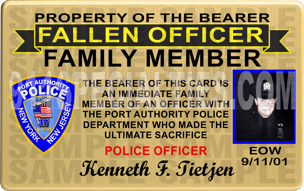 Police Gold Card | Cards