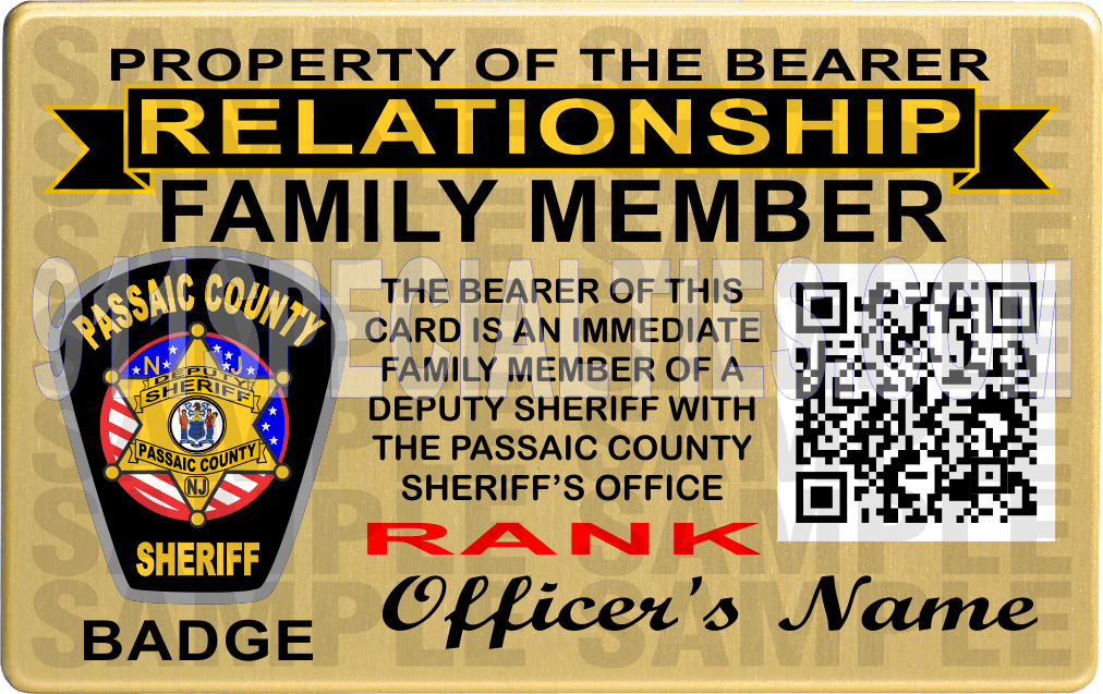 Police Gold Card | Cards