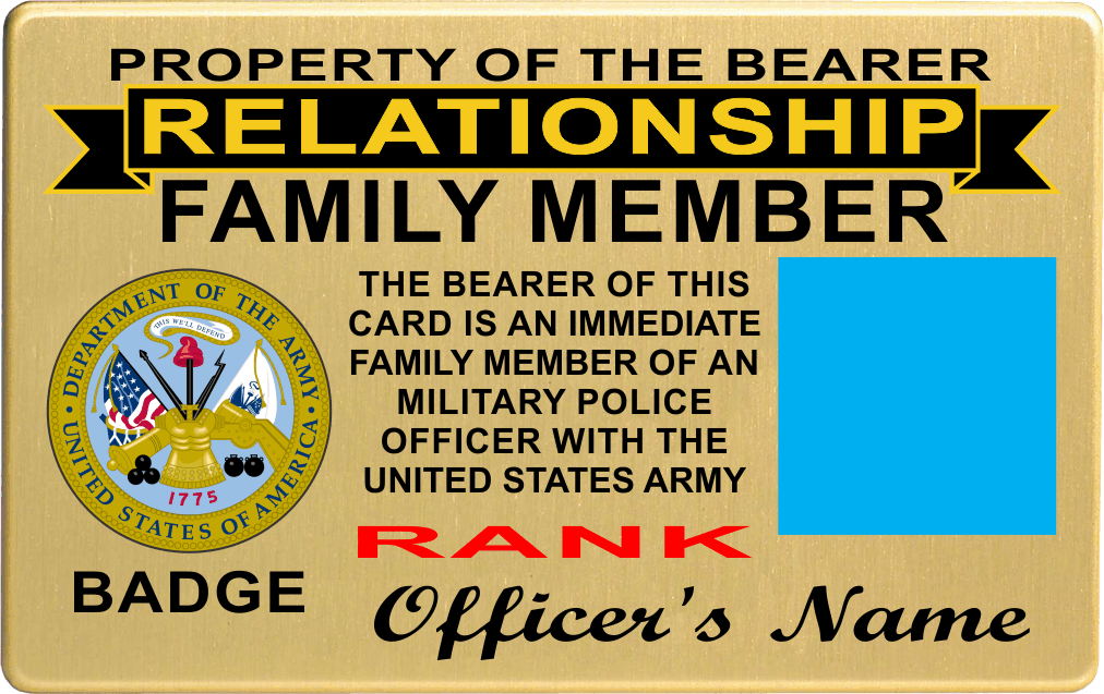 Police Gold Card | Cards